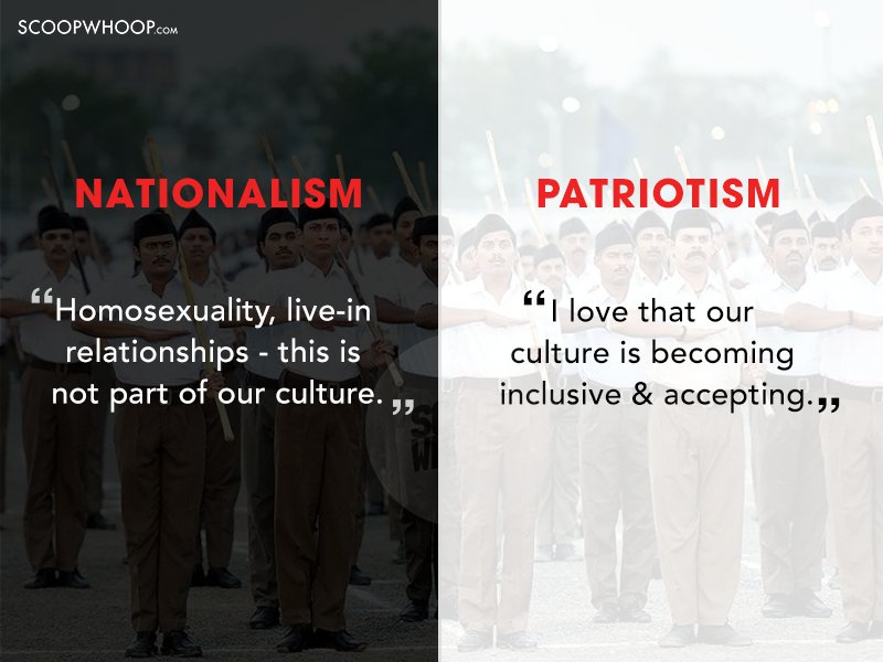 10 Relatable Posters That Differentiate Nationalism Vs. Patriotism In ... 10 Relatable Posters That Differentiate Nationalism Vs. Patriotism In ...